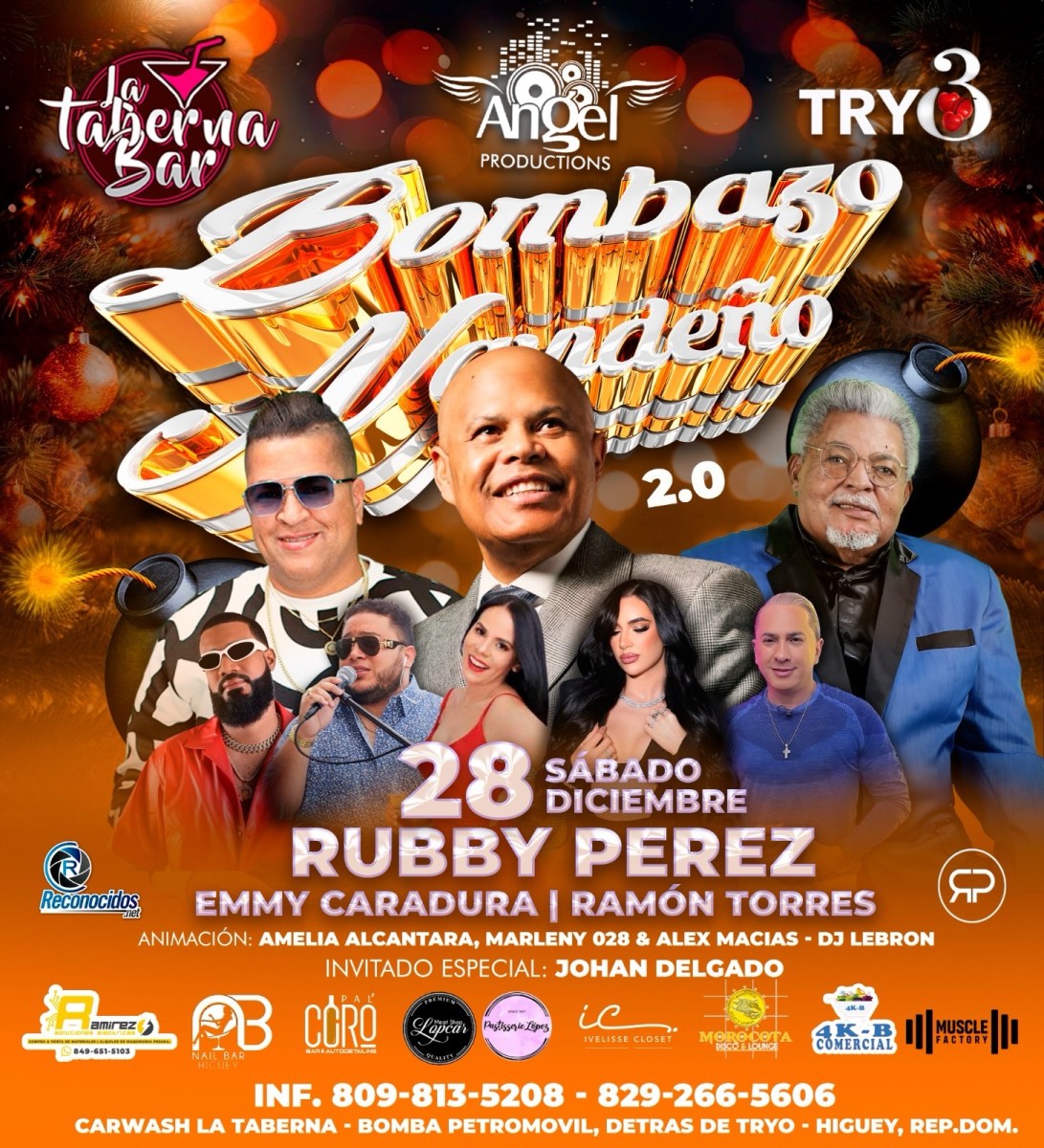 Amelia Alcántara, Marleny 028, Alex Macias, Dj Lebrón y Johan Delgado ...