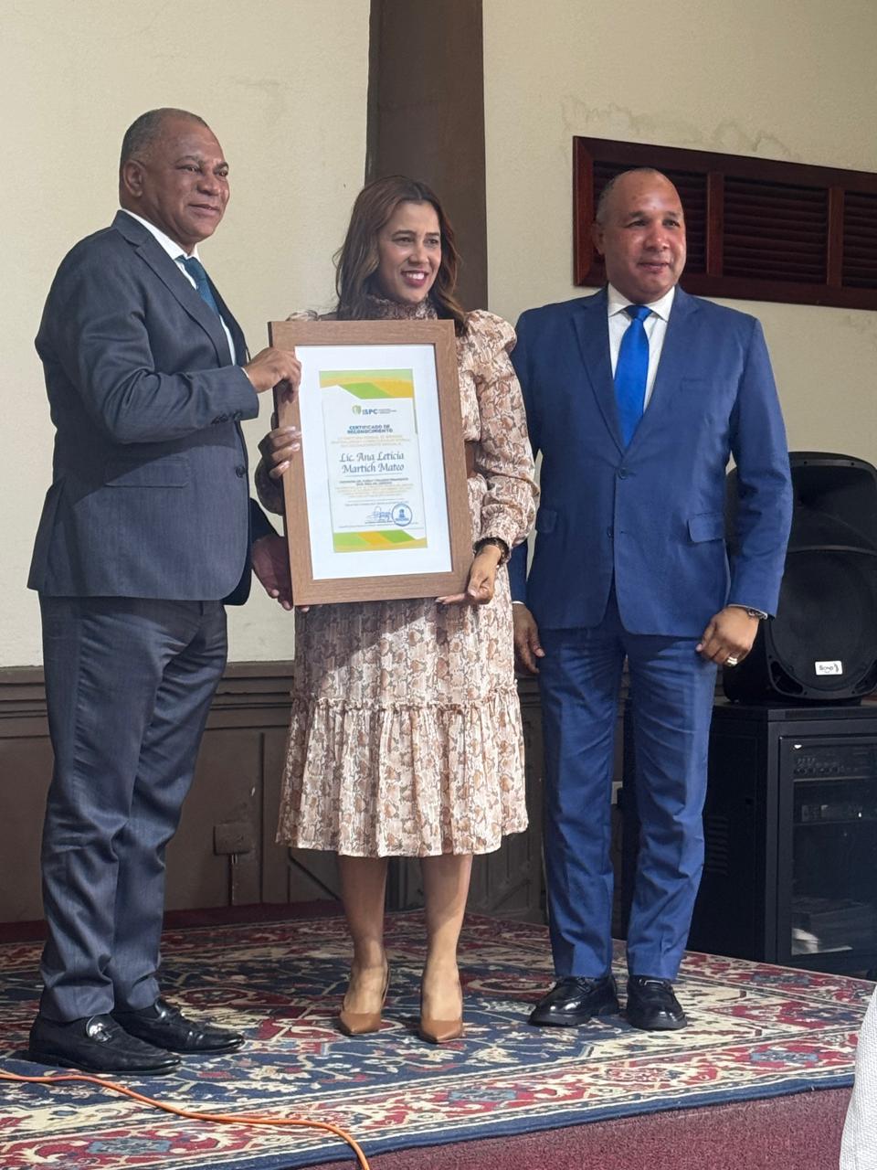 DGSPC reconoce a Ana Leticia Martich por su defensa en favor de los ...
